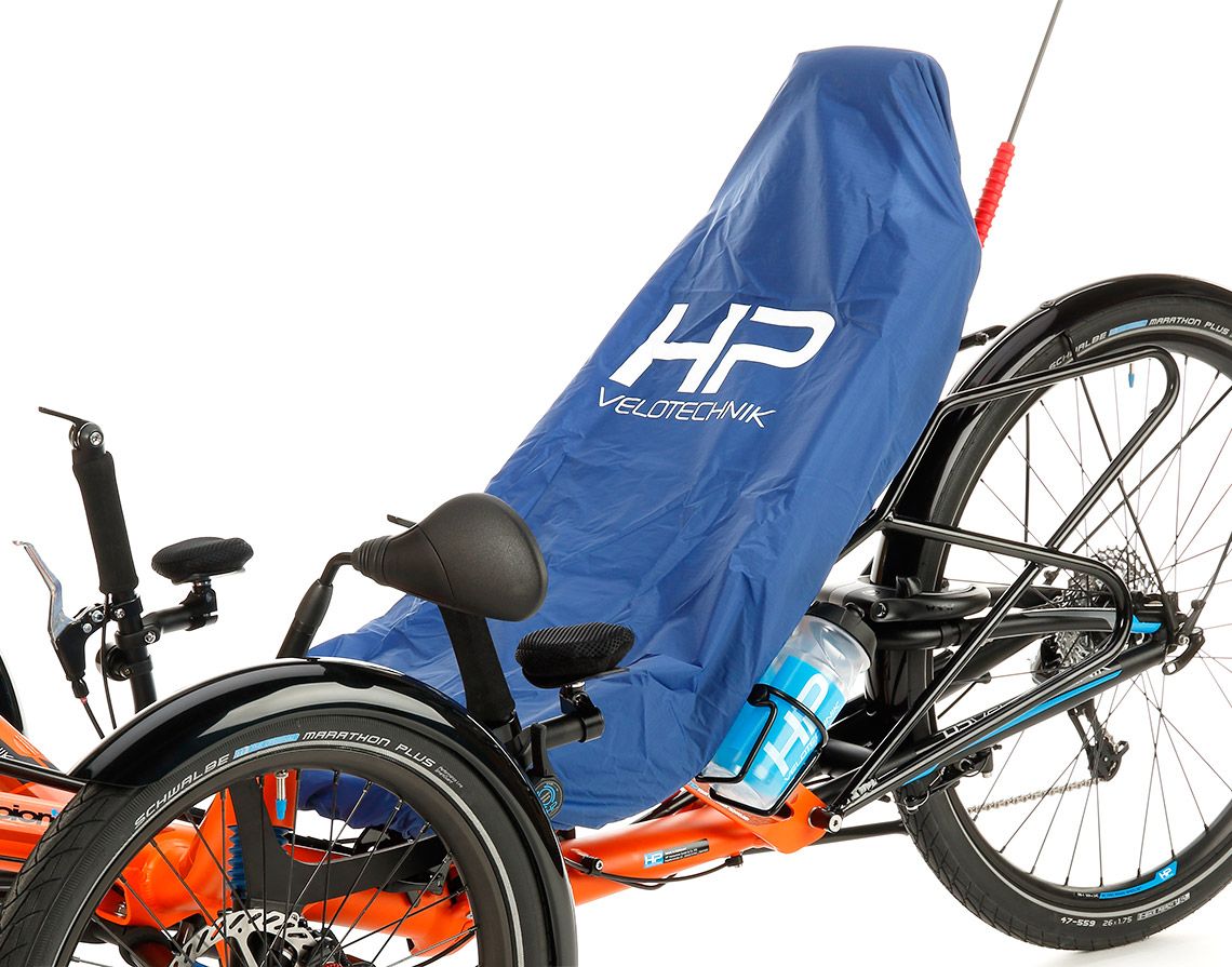 Rain cover for recumbent bikes | Perfect protection from HP Velotechnik